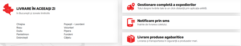 Program livrari Sameday